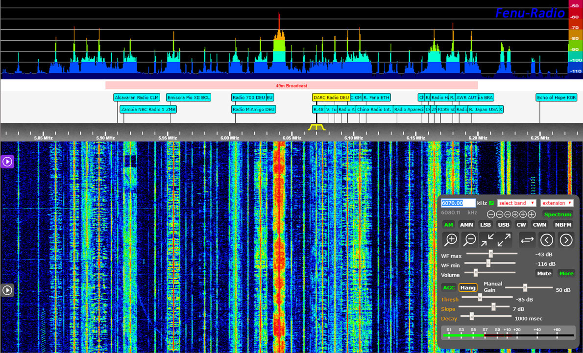 Fenu-Radio - KiwiSDR