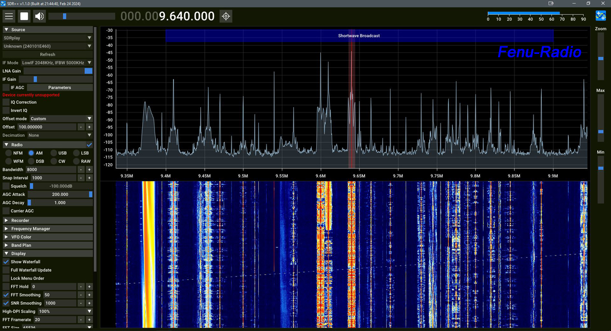 Fenu-Radio - SDRplay RSP1B